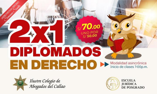 DIPLOMADOS EN DERECHO 2X1 | JURIDICA